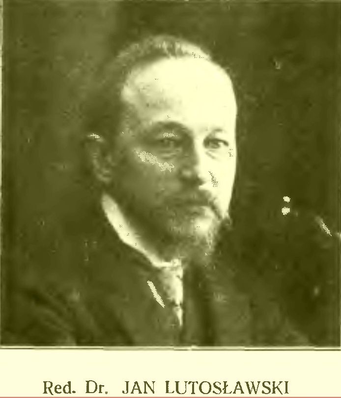Doktor Jan Lutosławski.